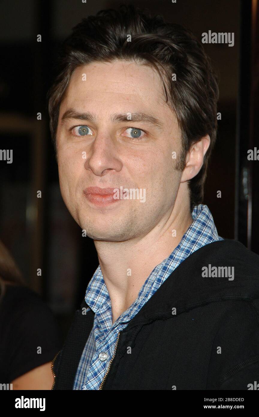 Zach Braff at the Los Angeles Premiere of "Something New" held at the ...