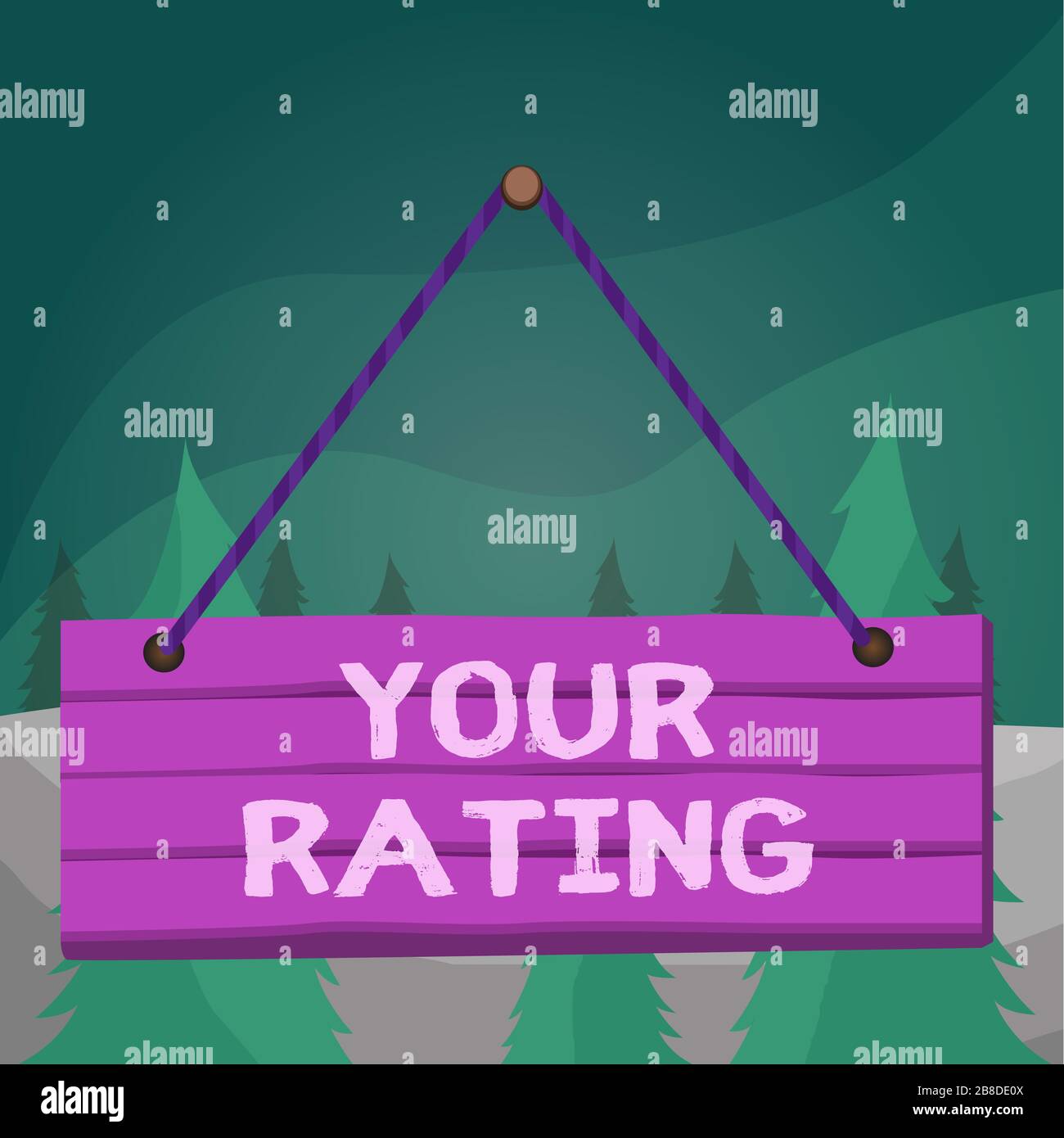 Word writing text Your Rating. Business photo showcasing score or ...