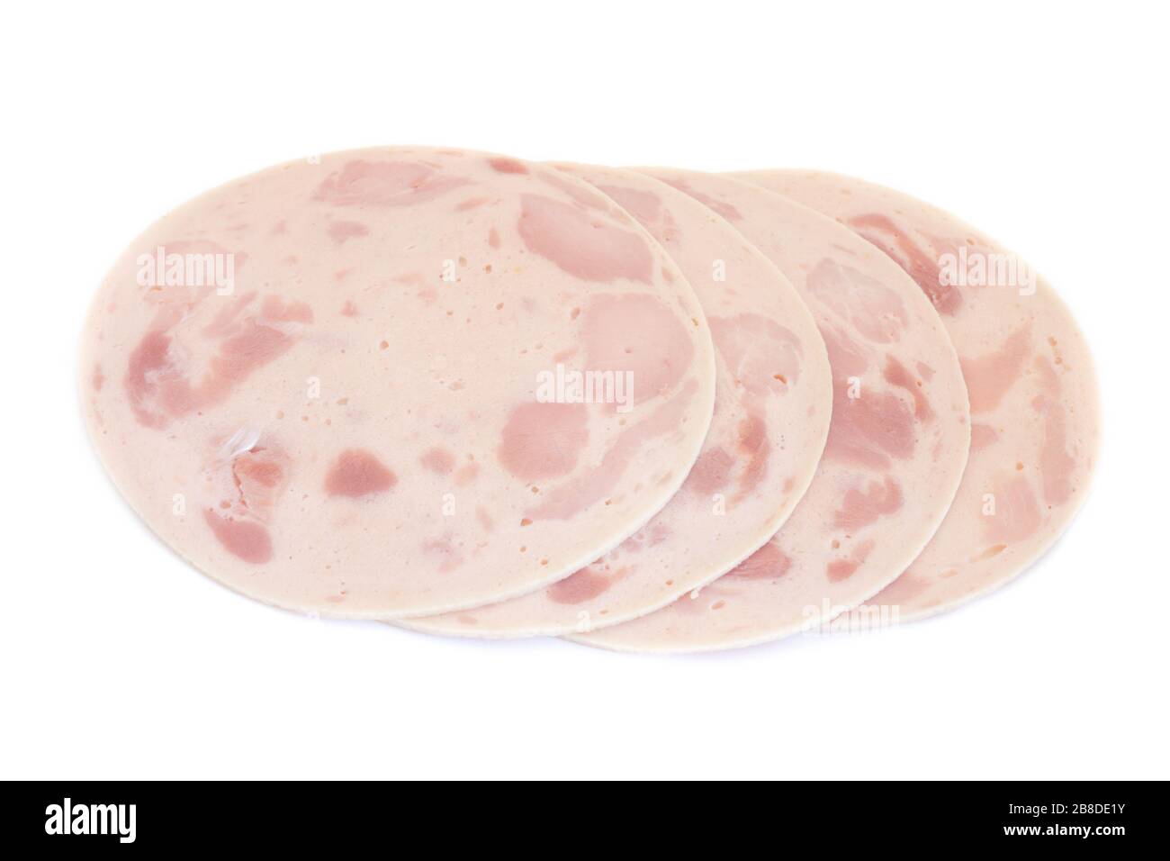 Beer ham isolated on white background Stock Photo - Alamy