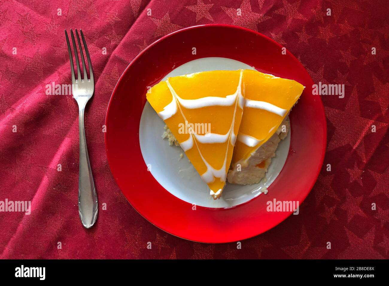 Munich/ Germany: Mandarin Orange Cream Pie, traditional german sweet ...