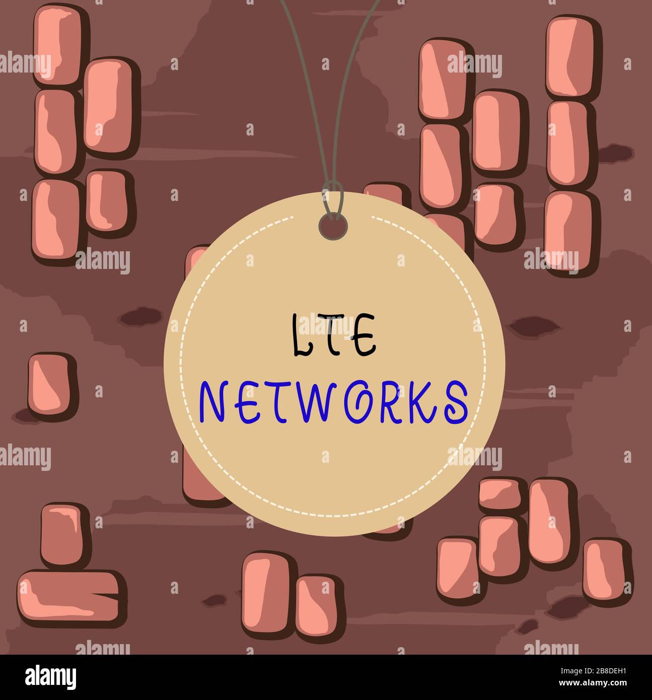 Lte circle hi-res stock photography and images - Alamy