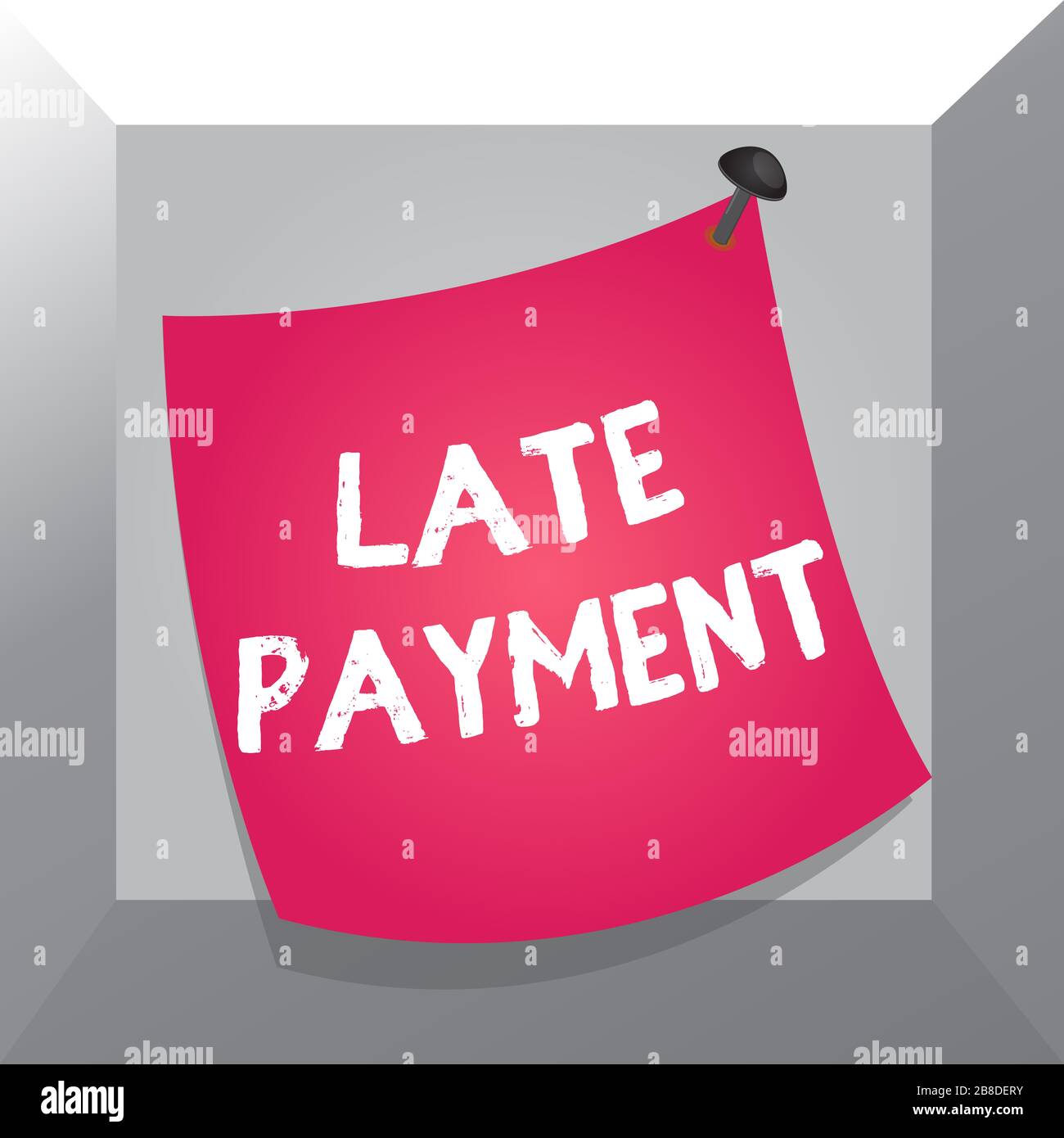 Conceptual hand writing showing Late Payment. Concept meaning payment ...