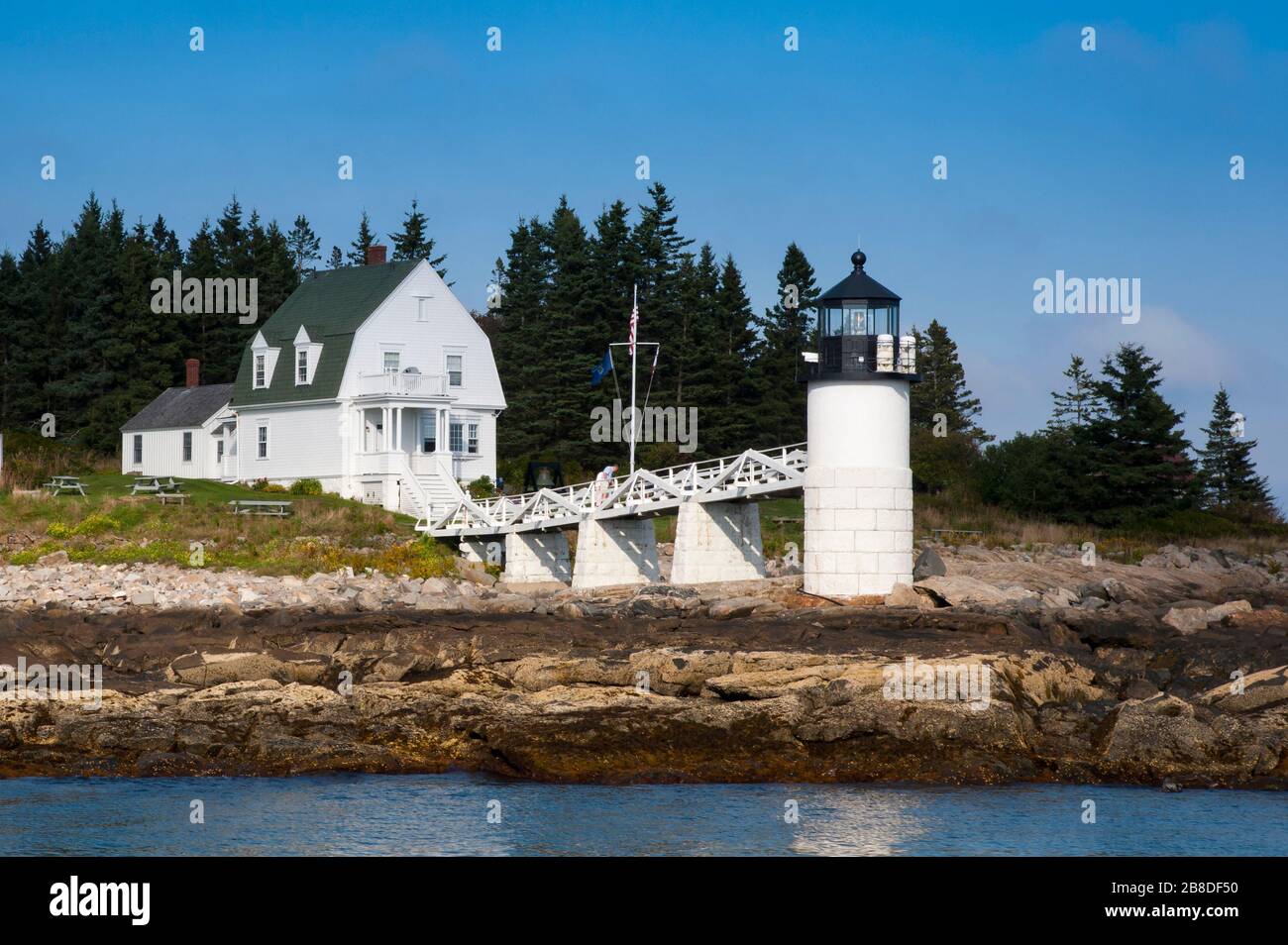 Boothbay lighthouses hi-res stock photography and images - Alamy