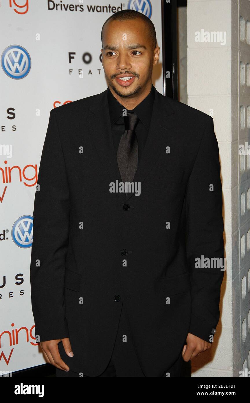 Donald Faison at the Los Angeles Premiere of "Something New" held at ...