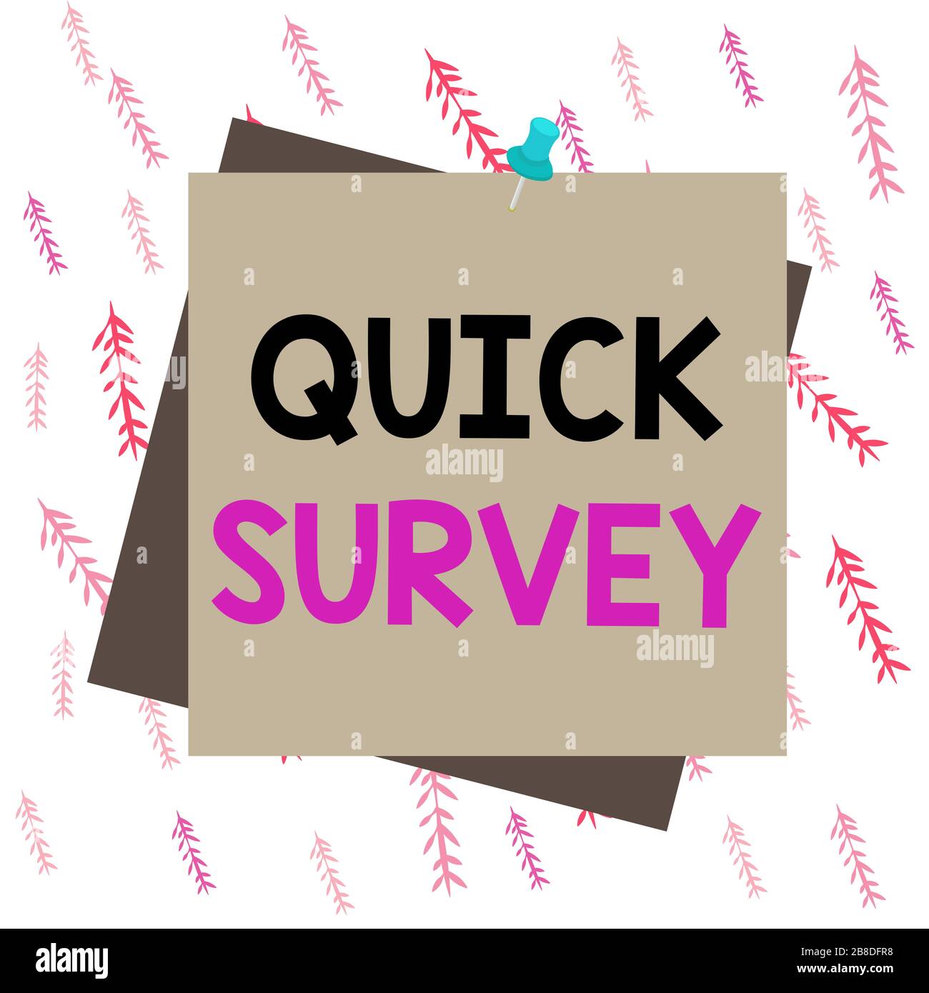 Handwriting text writing Quick Survey. Conceptual photo questionnaire ... Handwriting text writing Quick Survey. Conceptual photo questionnaire ...