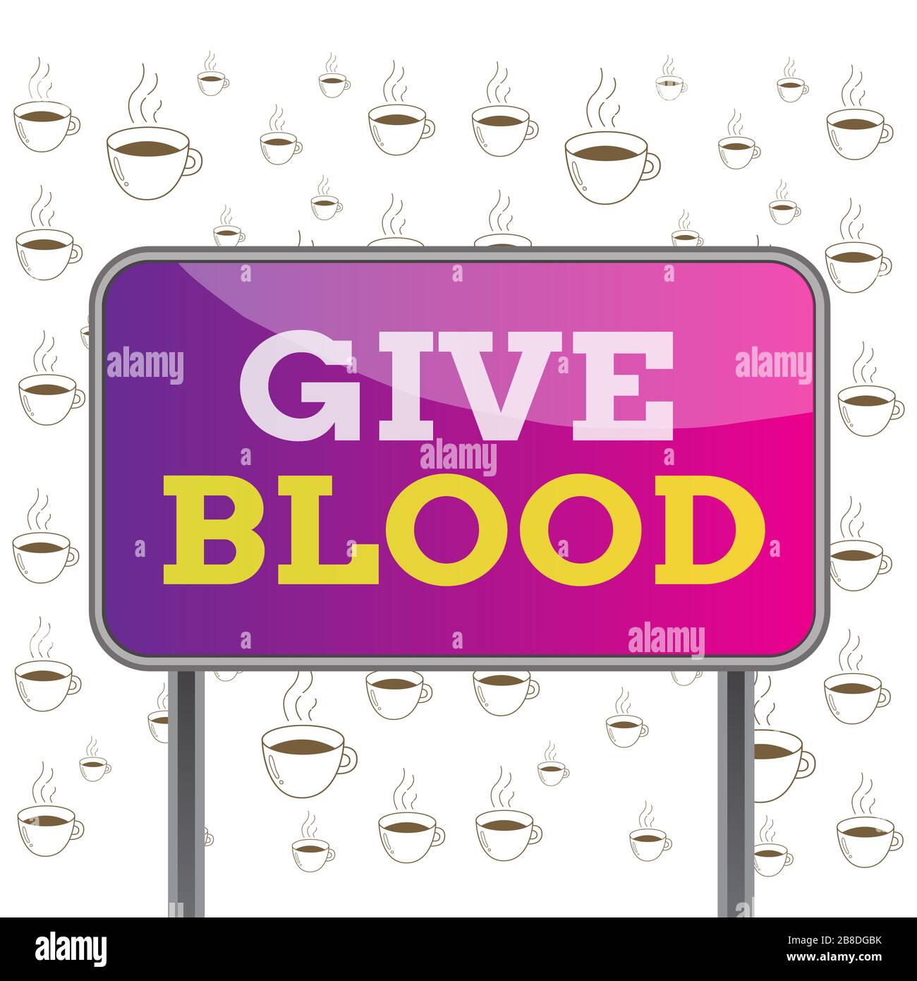 Writing note showing Give Blood. Business concept for demonstrating ...