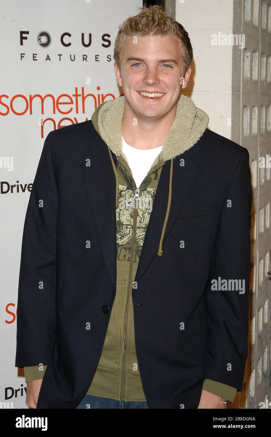 Chris Hunter at the Los Angeles Premiere of "Something New" held at the ...