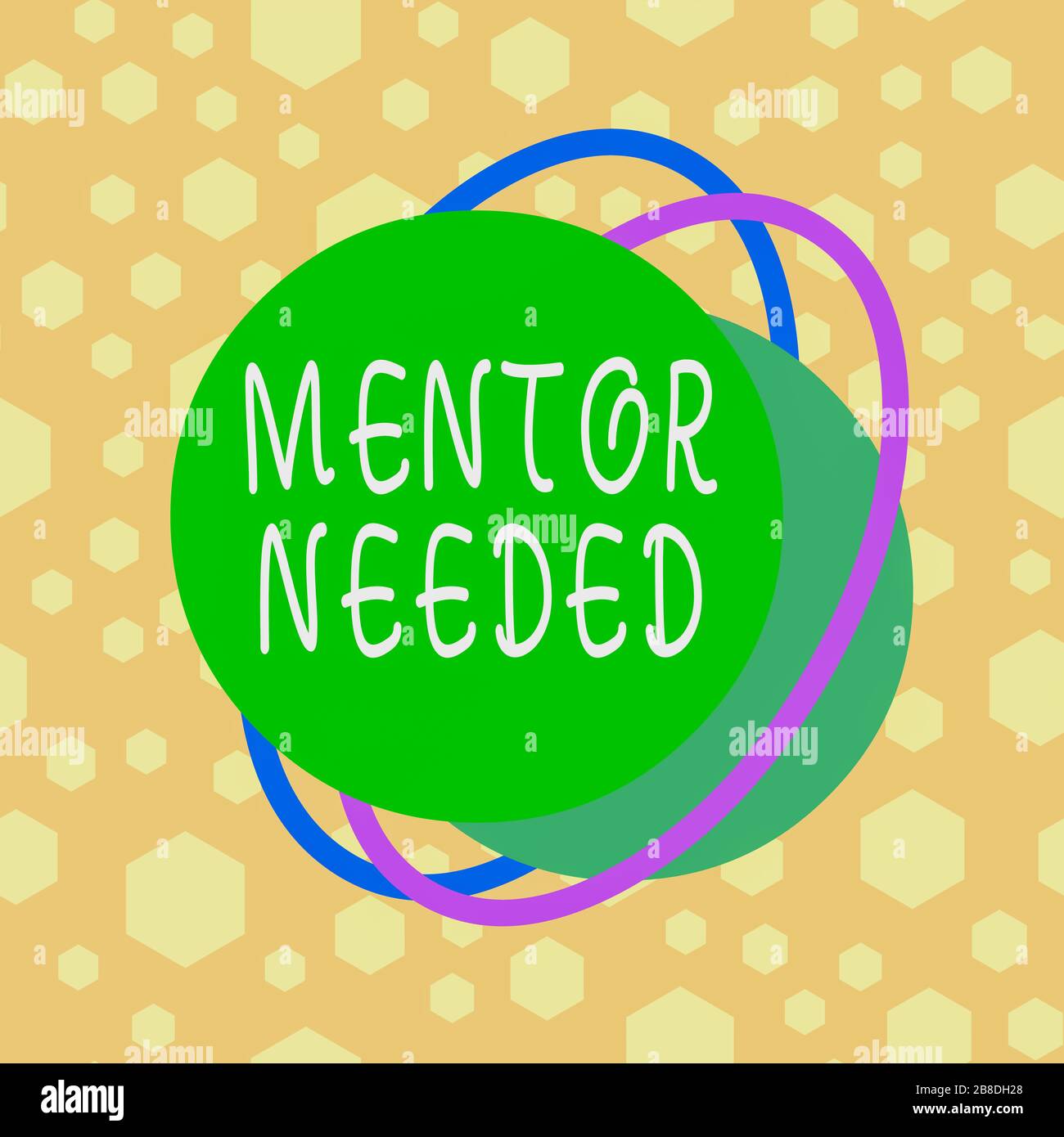 Text sign showing Mentor Needed. Business photo showcasing Employee ...