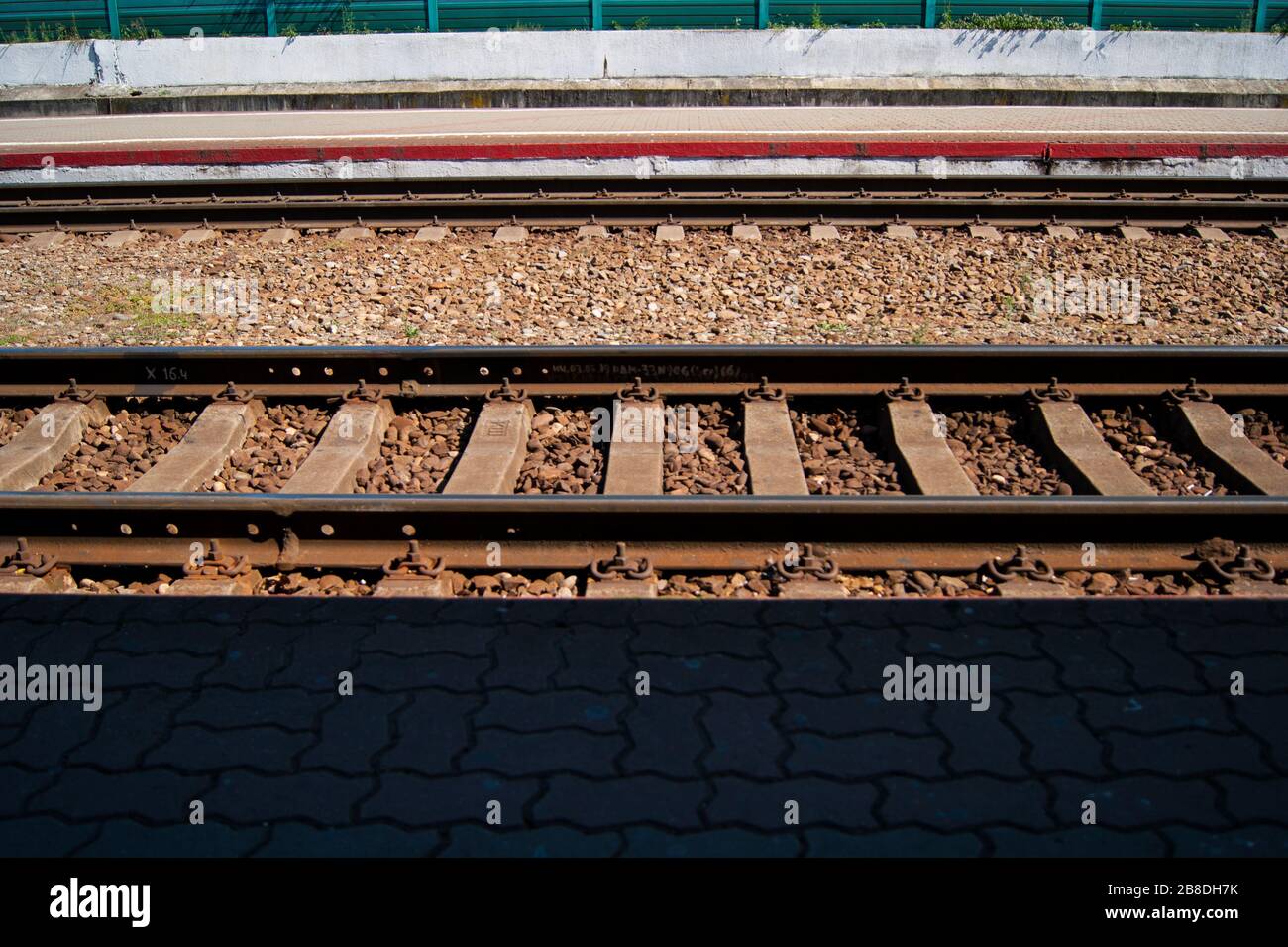 Sleepers railroad railroads hi-res stock photography and images - Alamy