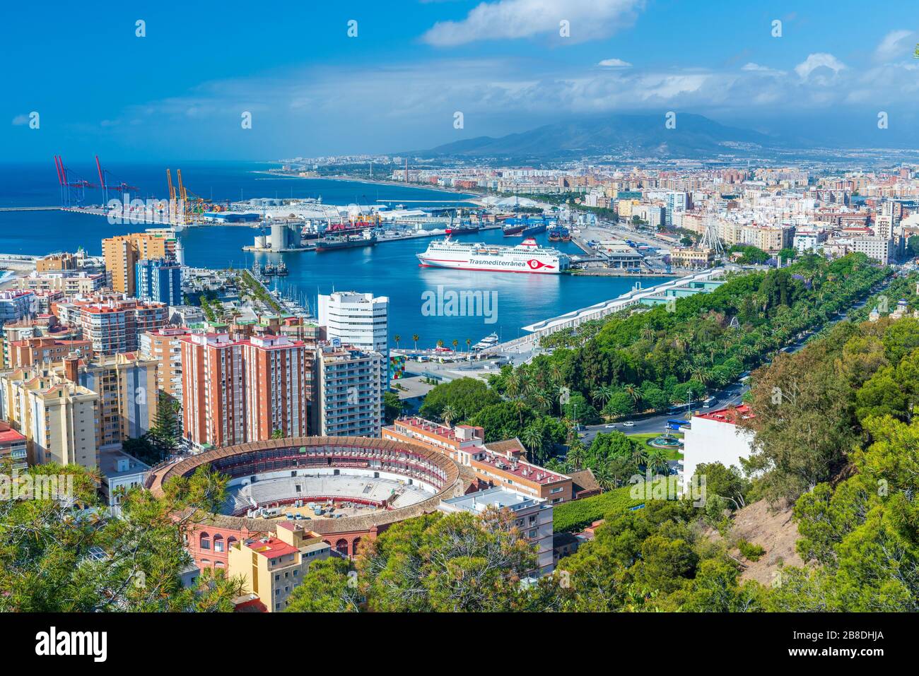 Gibralfaro view point hi-res stock photography and images - Alamy