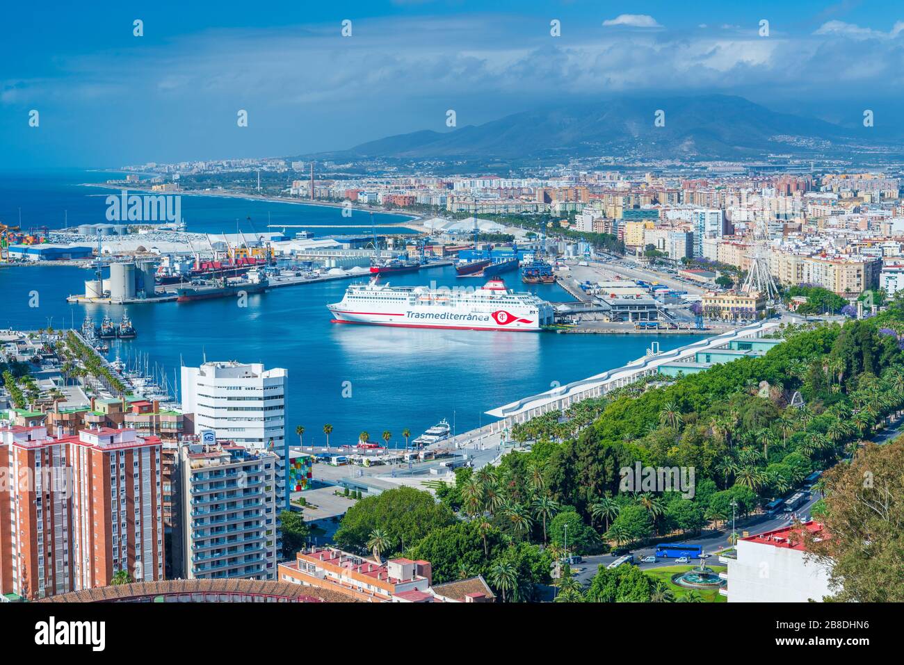 Gibralfaro view point hi-res stock photography and images - Alamy