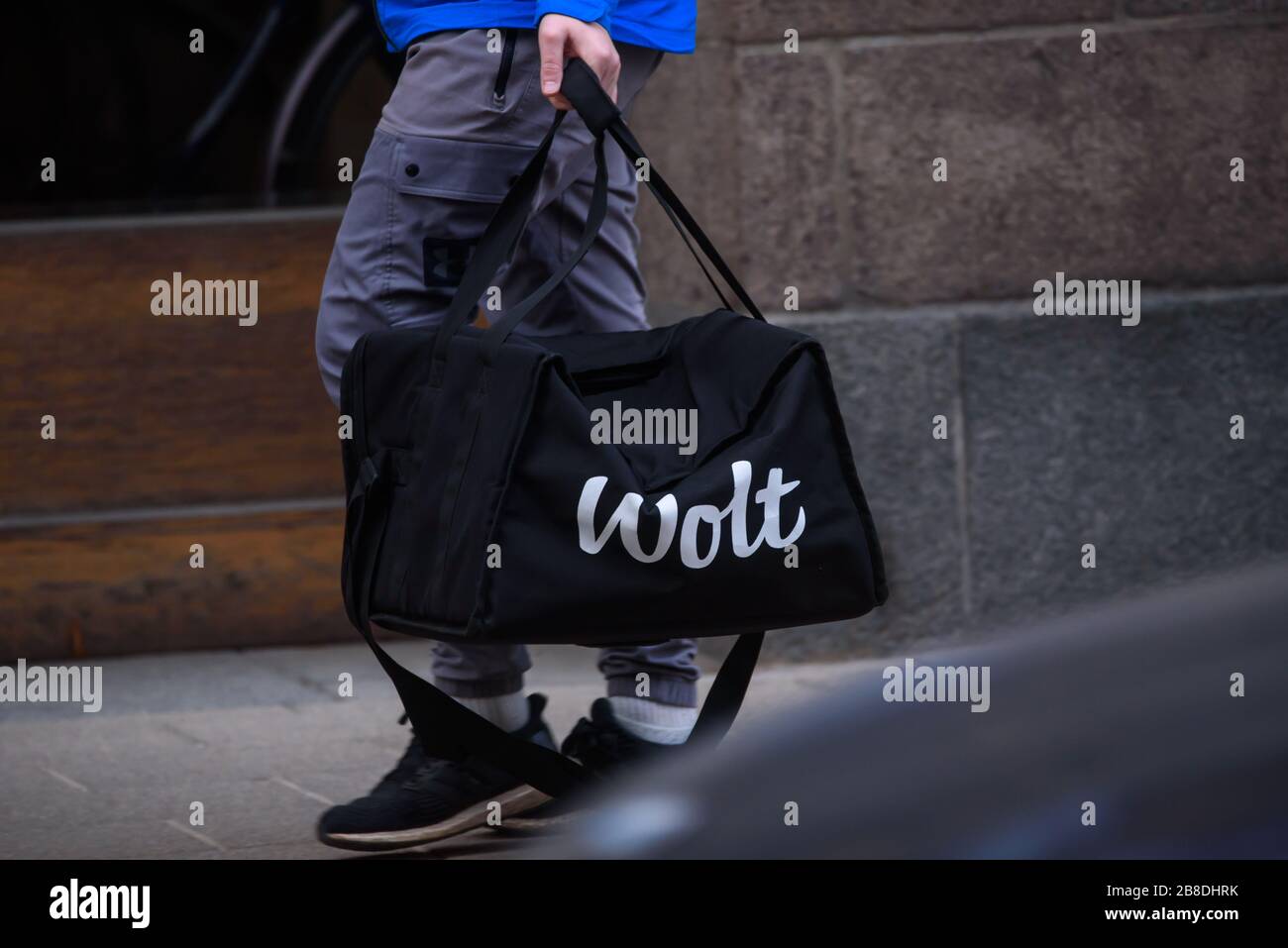 Wolt bag hi-res stock photography and images - Alamy