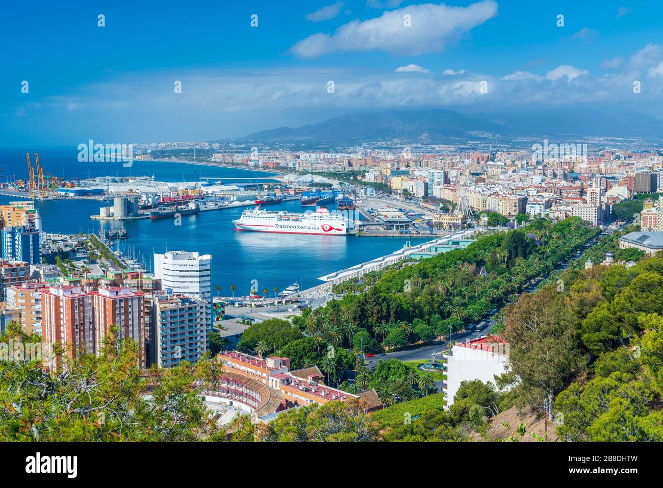 Gibralfaro view point hi-res stock photography and images - Alamy