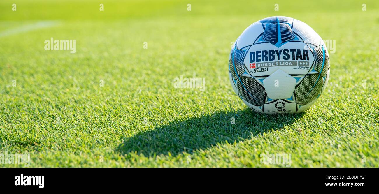 Marbella - January 13, 2020: official football ball derbystar ...