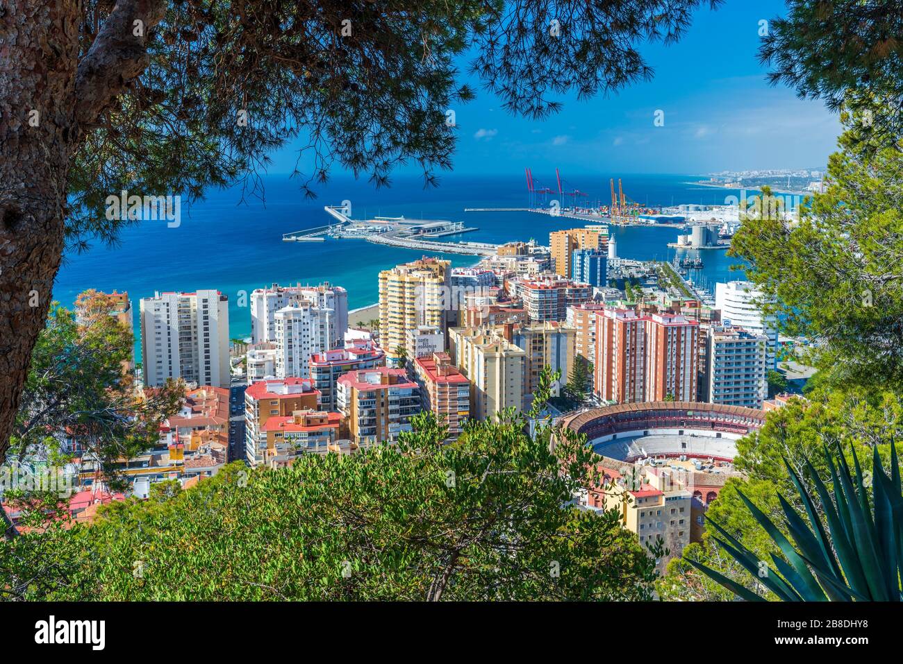 Gibralfaro view point hi-res stock photography and images - Alamy