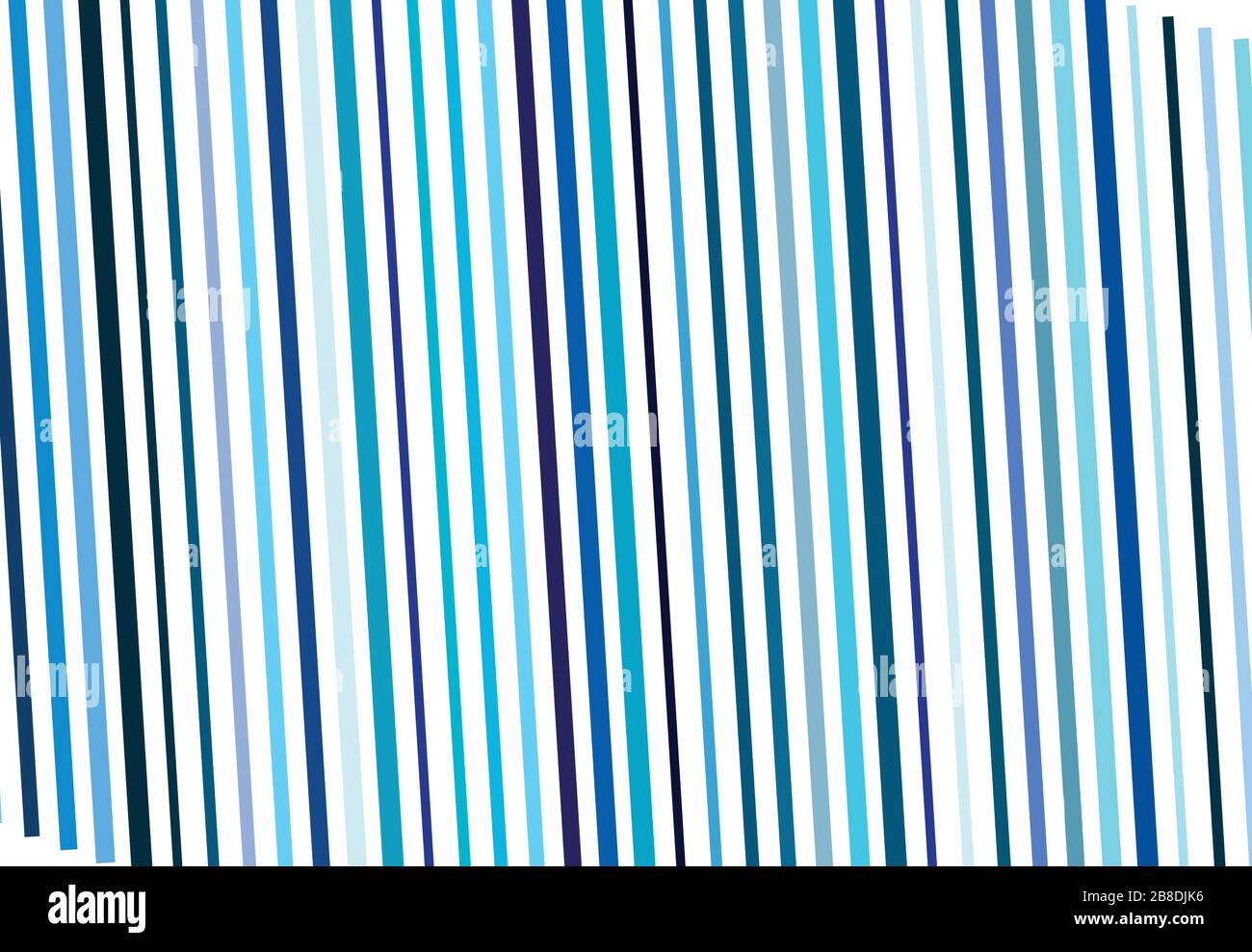 Colorful Blue Abstract geometric art with random, chaotic lines ...