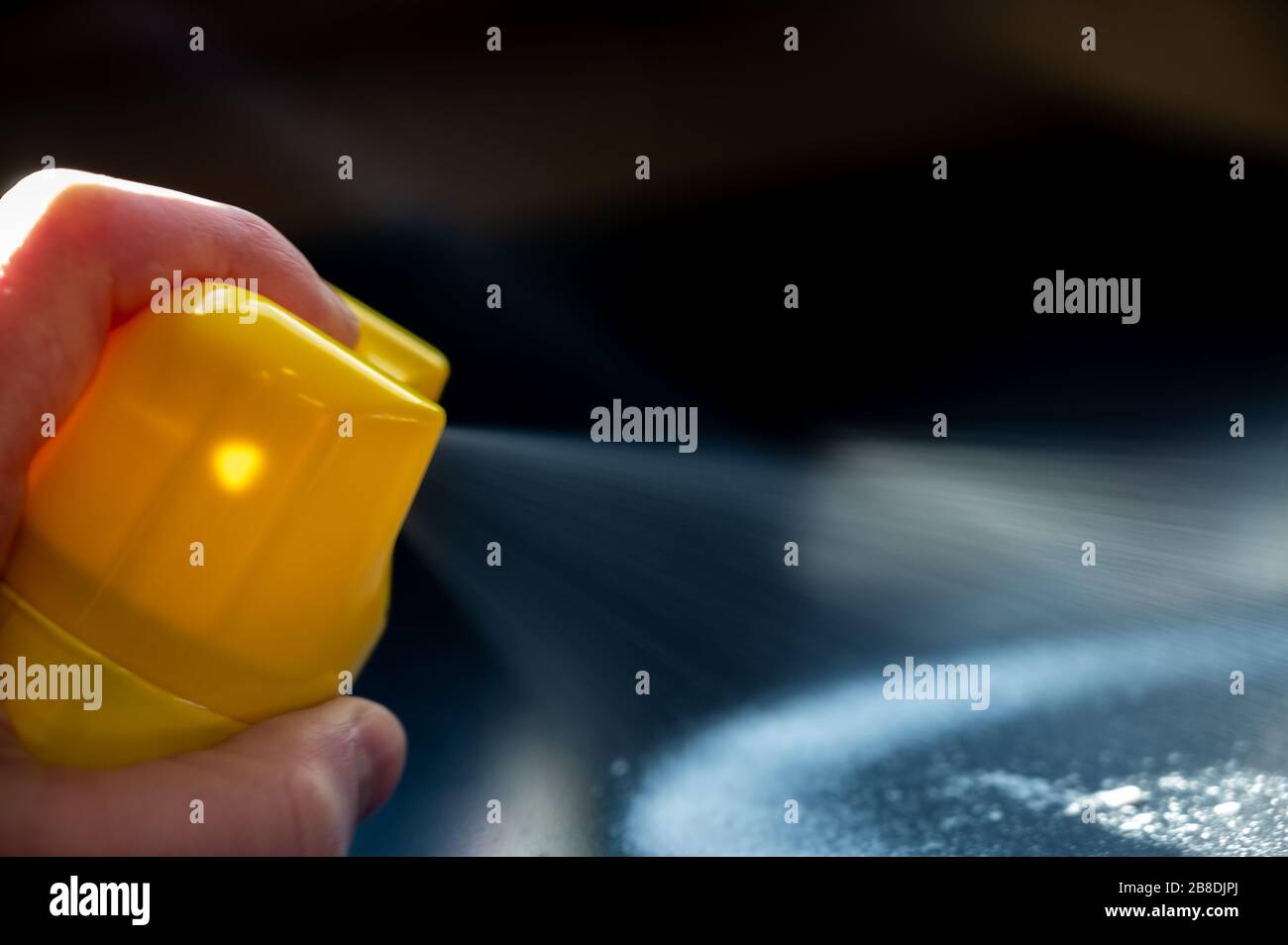 Hand antibacterial spray can hi-res stock photography and images - Alamy