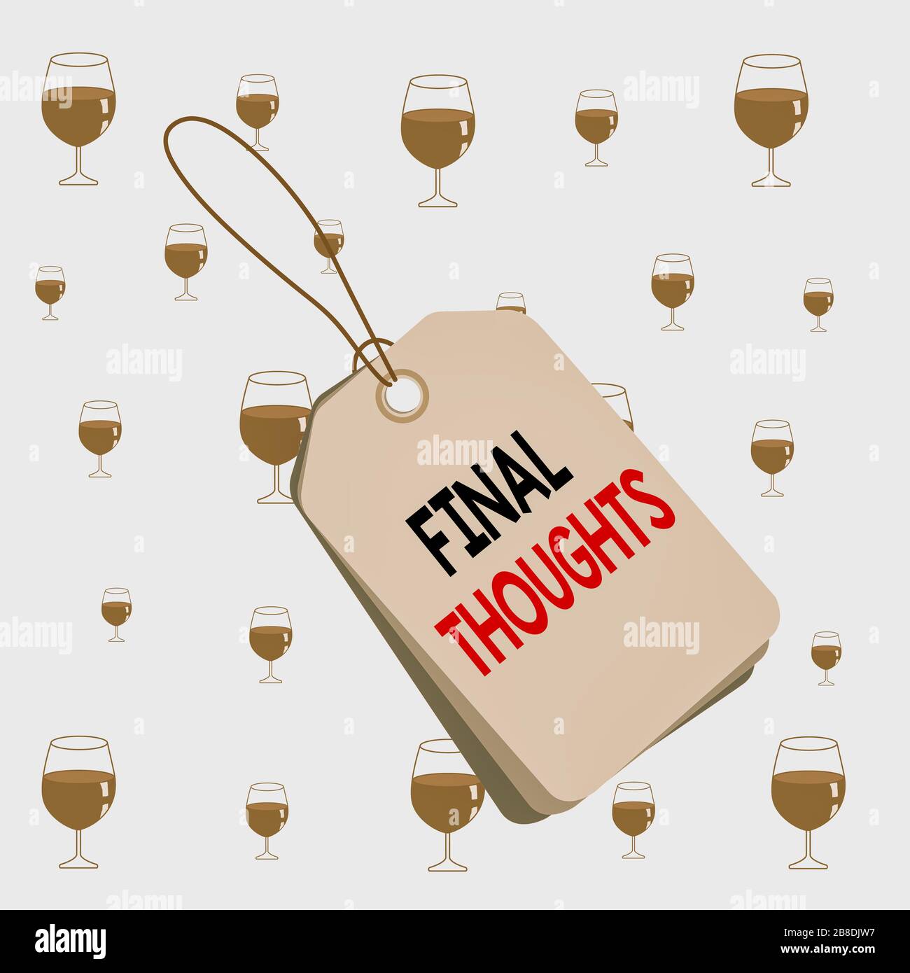 Text sign showing Final Thoughts. Business photo text should be last ...