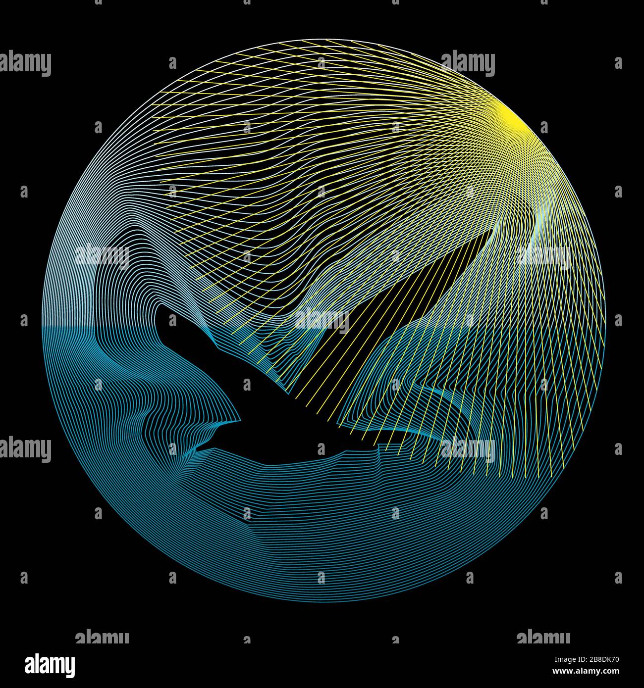 Seagull in flight logo Stock Vector Image & Art - Alamy