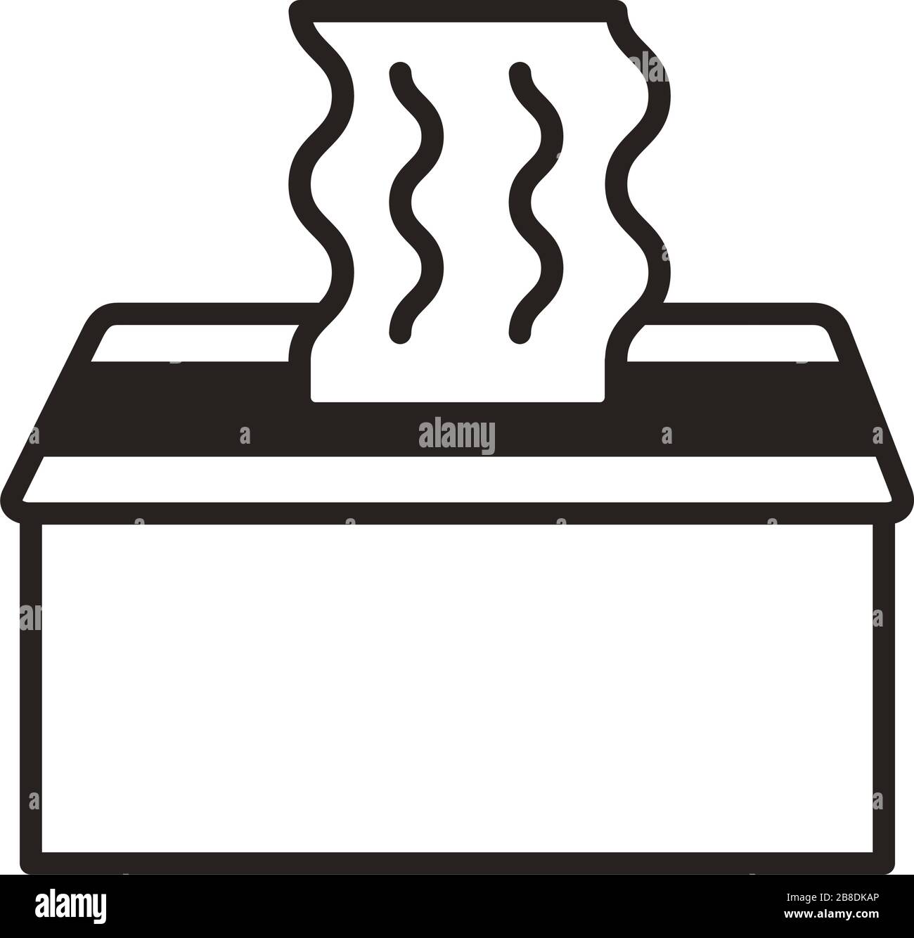 Wet wipes icon line Stock Vector Images - Alamy