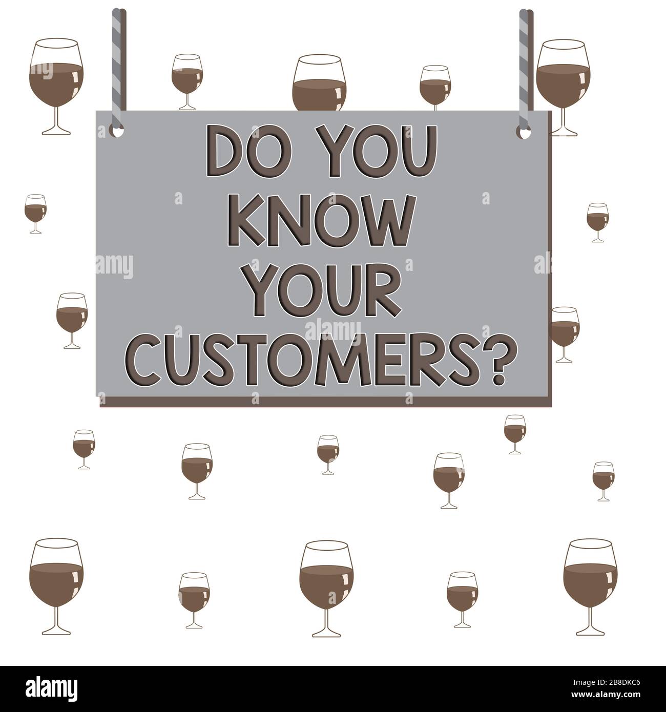 Text sign showing Do You Know Your Customers question. Business photo ...