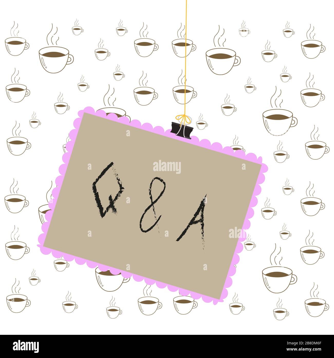 Question and answer period Cut Out Stock Images & Pictures - Alamy