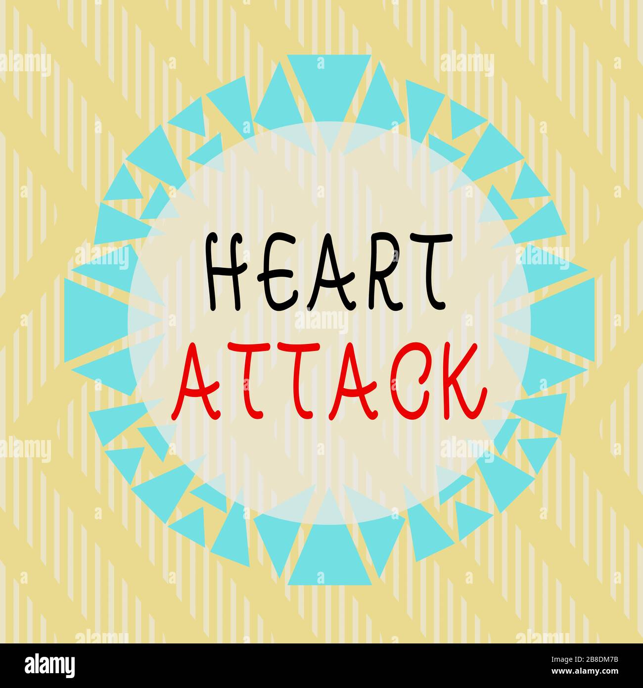 Conceptual hand writing showing Heart Attack. Concept meaning sudden ...