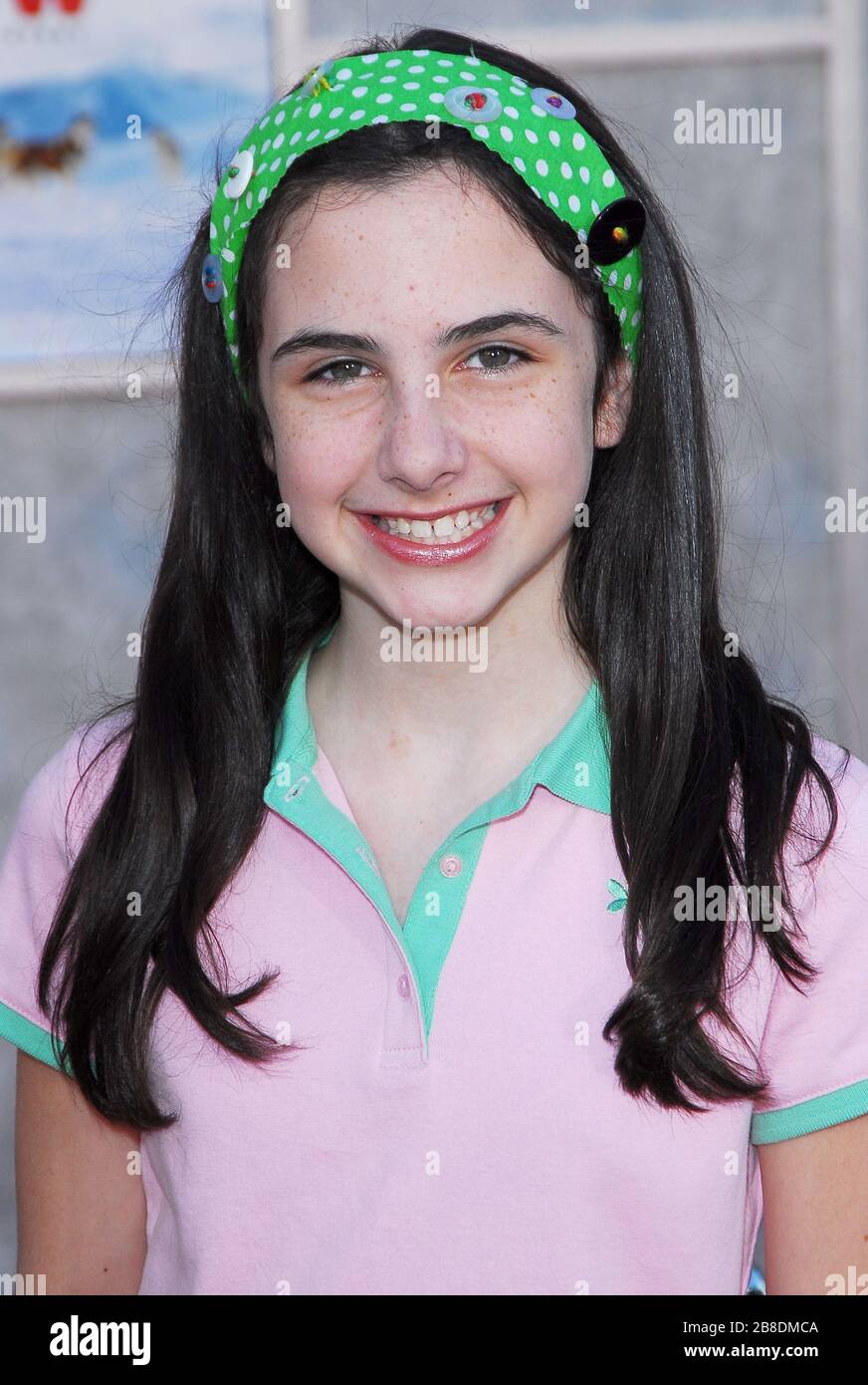 Hailey Anne Nelson at the World Premiere of "Eight Below" held at the ...