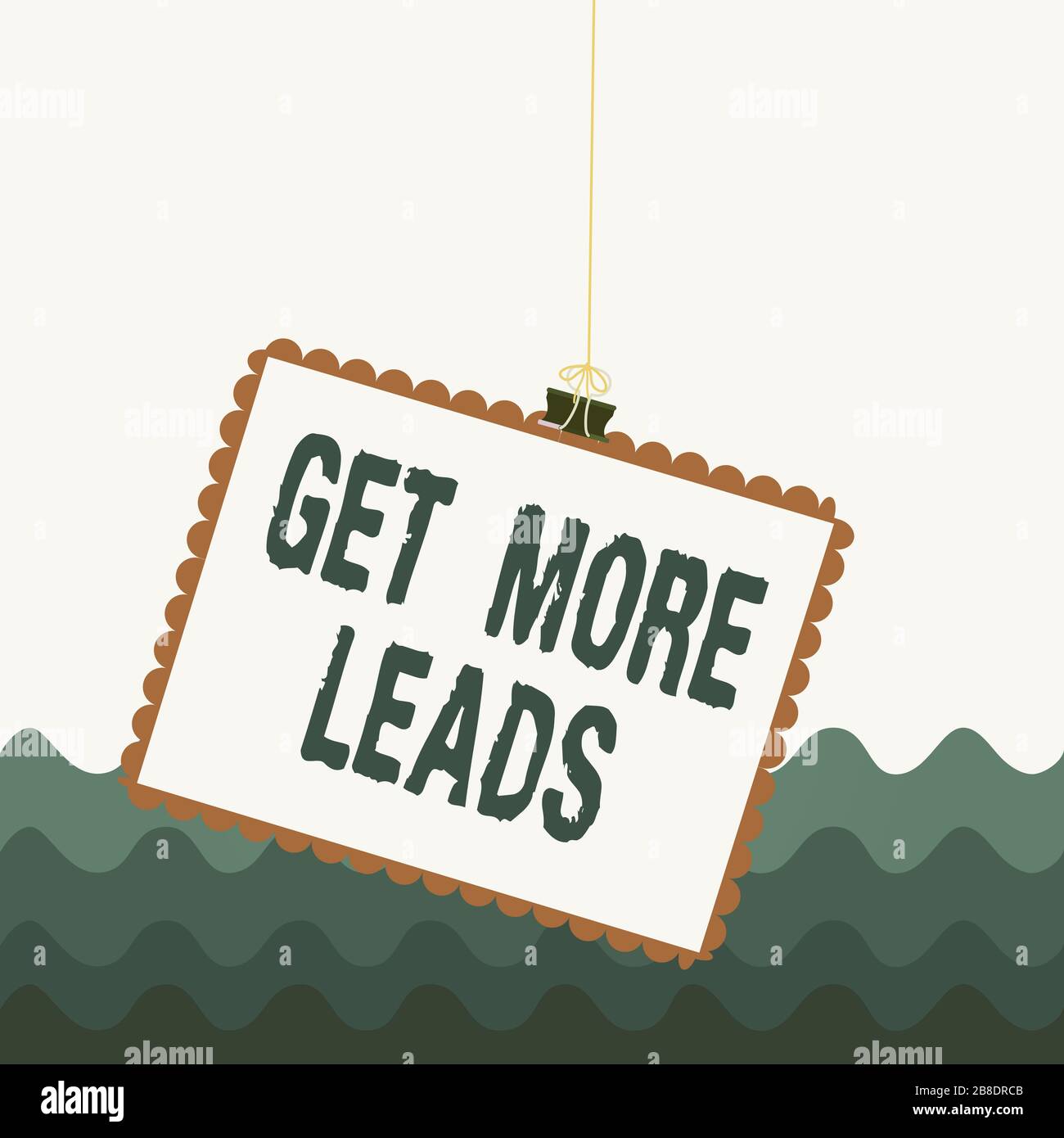 Conceptual hand writing showing Get More Leads. Concept meaning ...