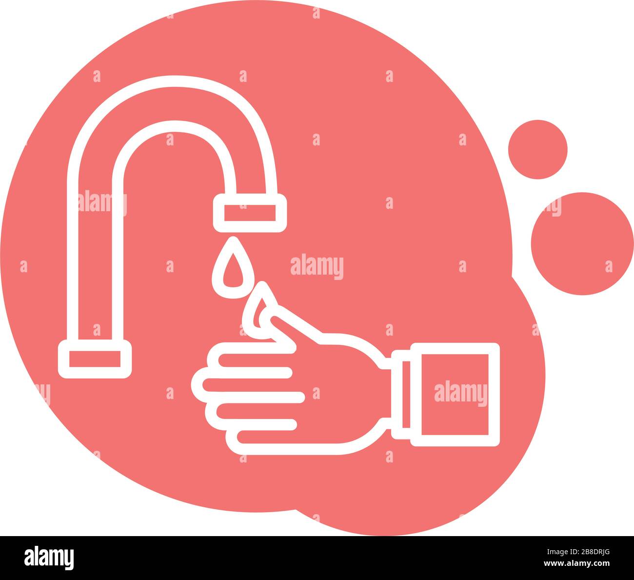 hands washing block style icon Stock Vector Image & Art - Alamy