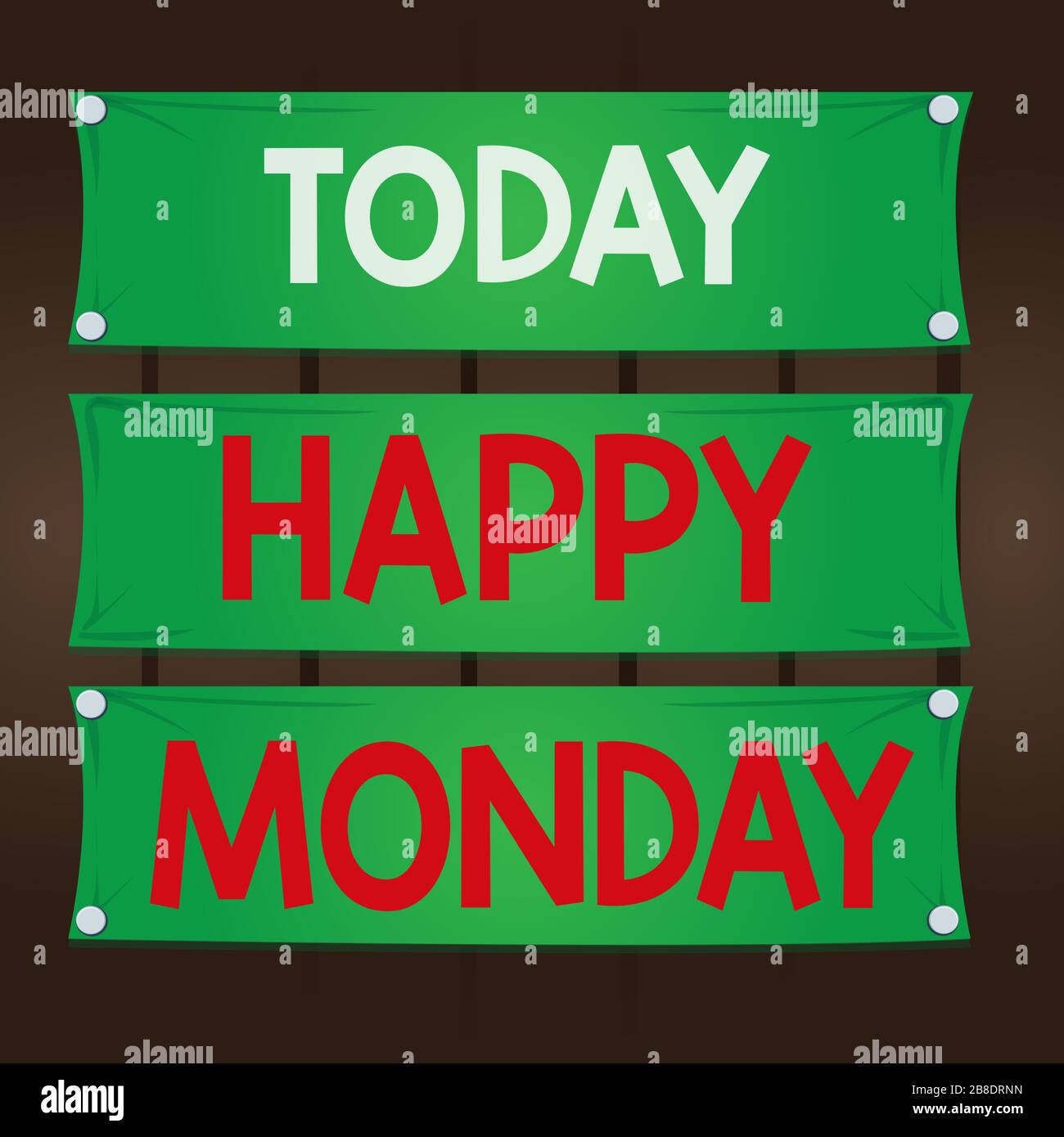 Writing note showing Happy Monday. Business concept for telling that ...