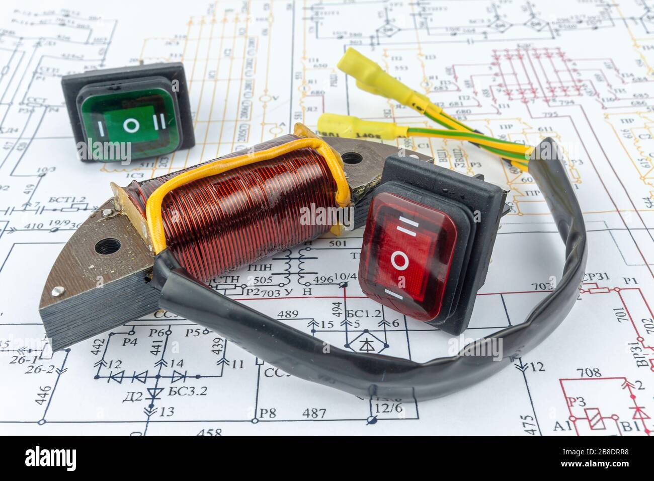Generator coil hi-res stock photography and images - Alamy