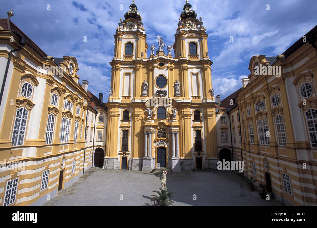 Melk Abbey Stift Melk is a Benedictine Baroque abbey in Austria Stock ... Melk Abbey Stift Melk is a Benedictine Baroque abbey in Austria Stock ...