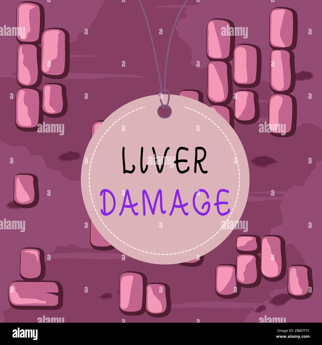 Word writing text Liver Damage. Business photo showcasing damage to the ...