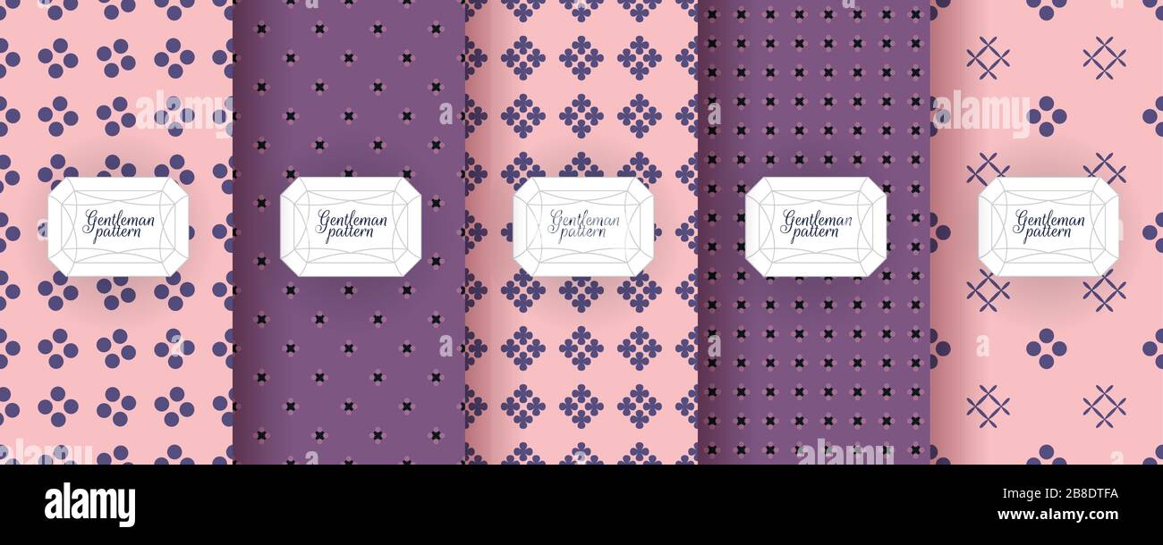 Set of seamless patterns for men s clothing, ties, tuxedos Stock Vector ...