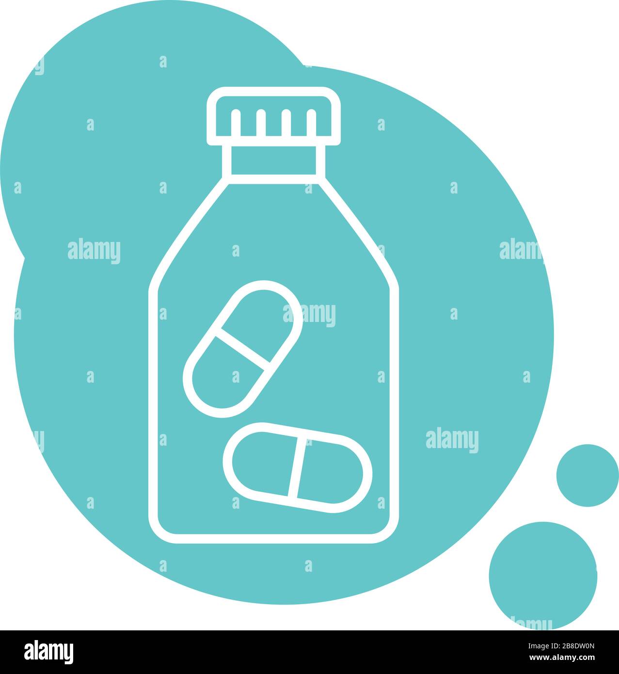 medical bottle capsules drugs block style Stock Vector Image & Art - Alamy