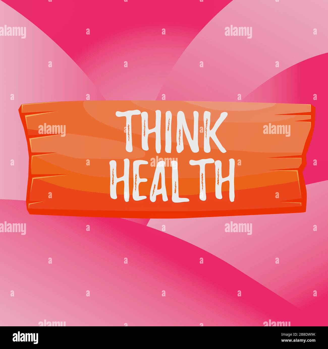 Handwriting text Think Health. Conceptual photo state of complete ...