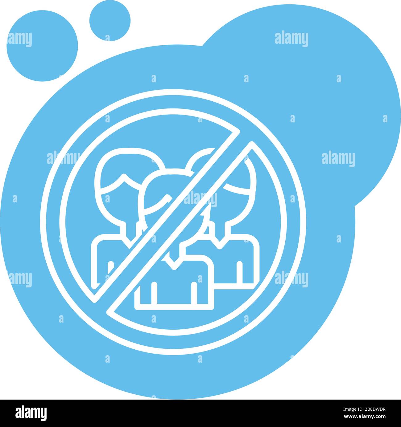 Avoid the crowds Cut Out Stock Images & Pictures - Alamy