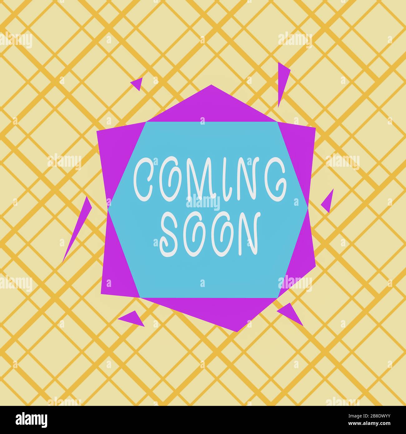 Writing note showing Coming Soon. Business concept for event or action ...