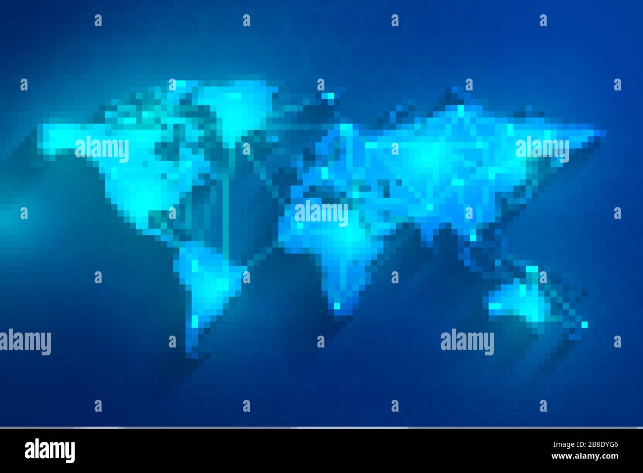 Global network connection blue background, vector, illustration, eps ...
