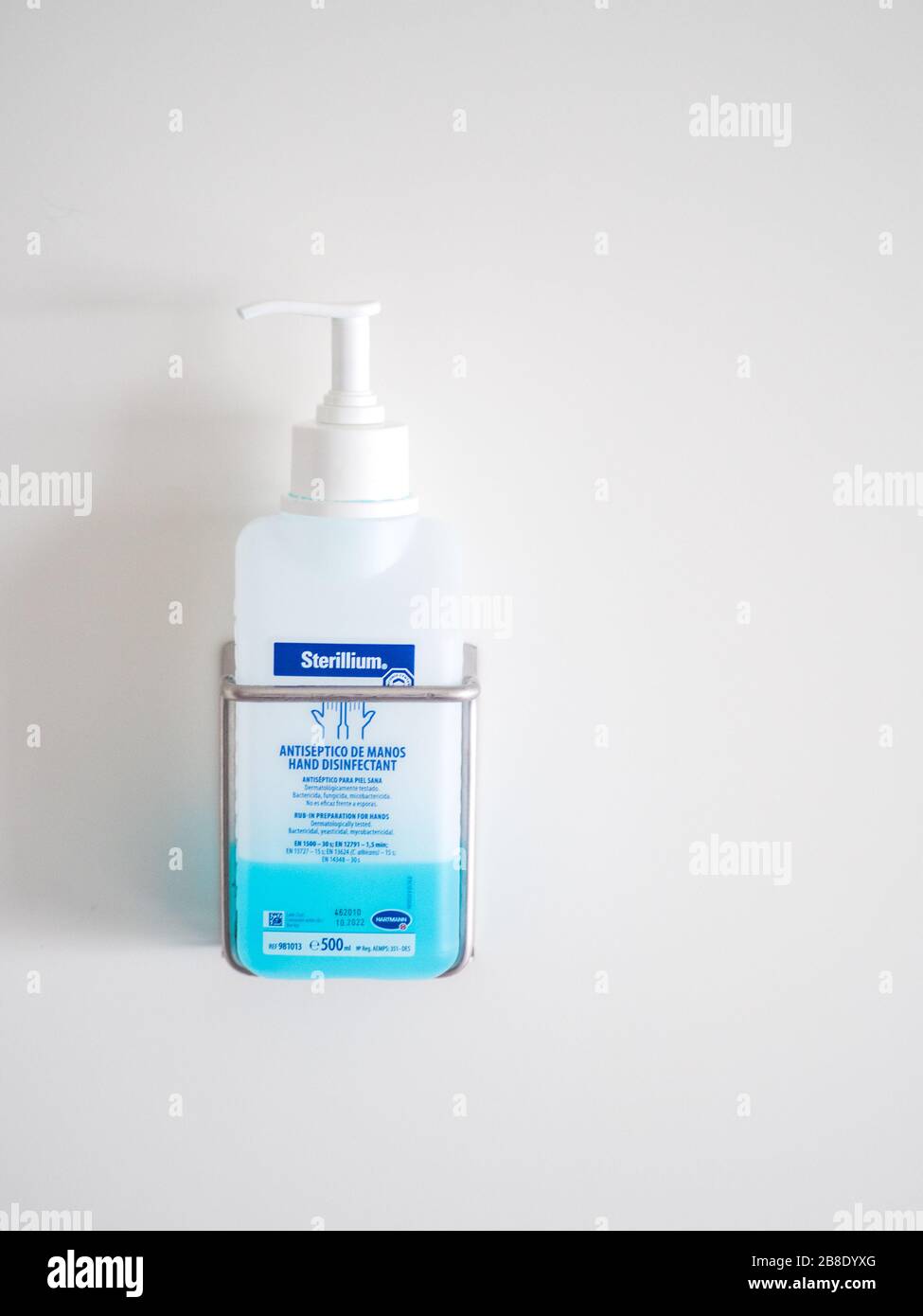 Sterillium hand disinfectant hi-res stock photography and images - Alamy