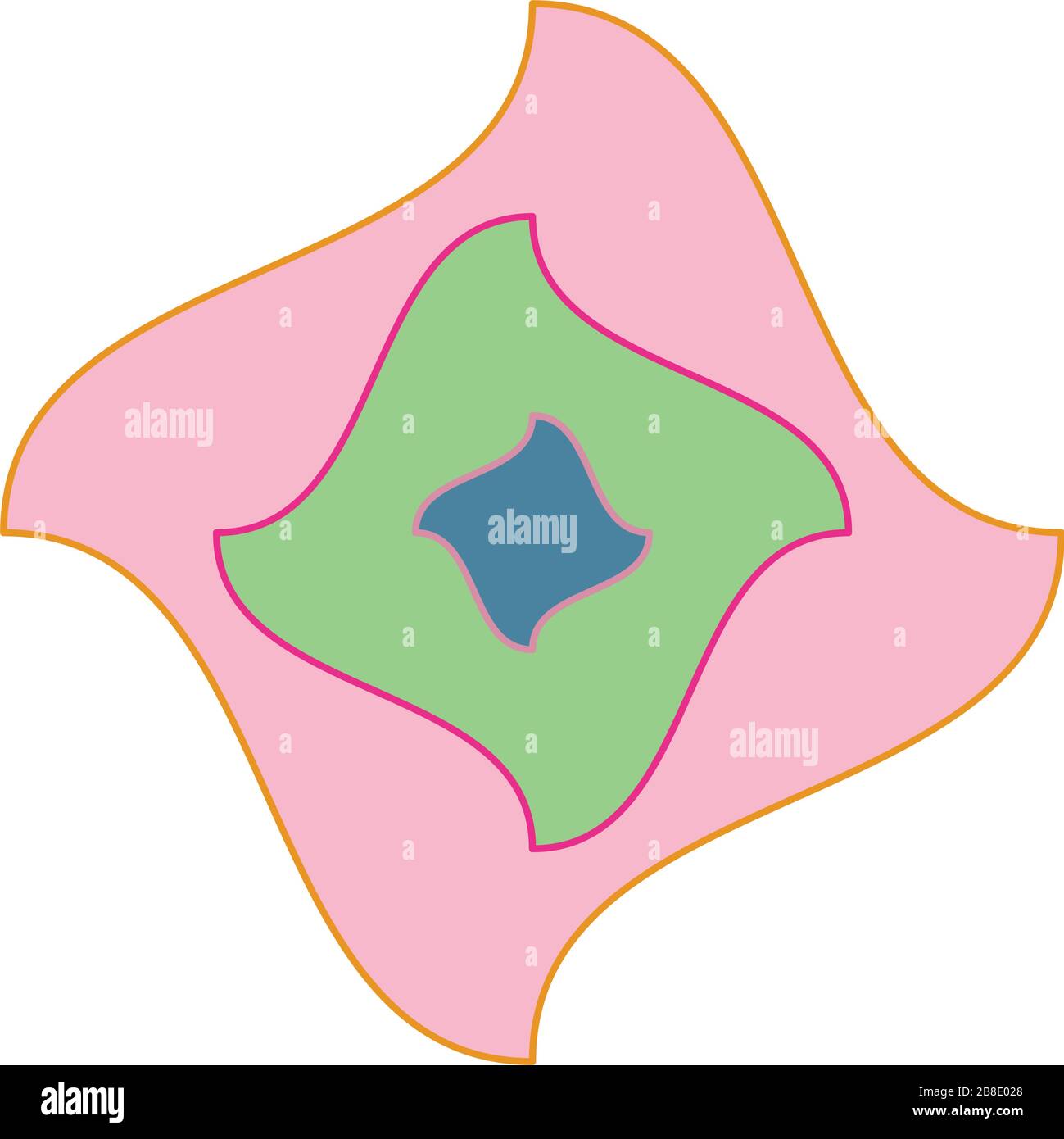 geometric mandala / ornament / decoration symbol, icon. simple, basic ...