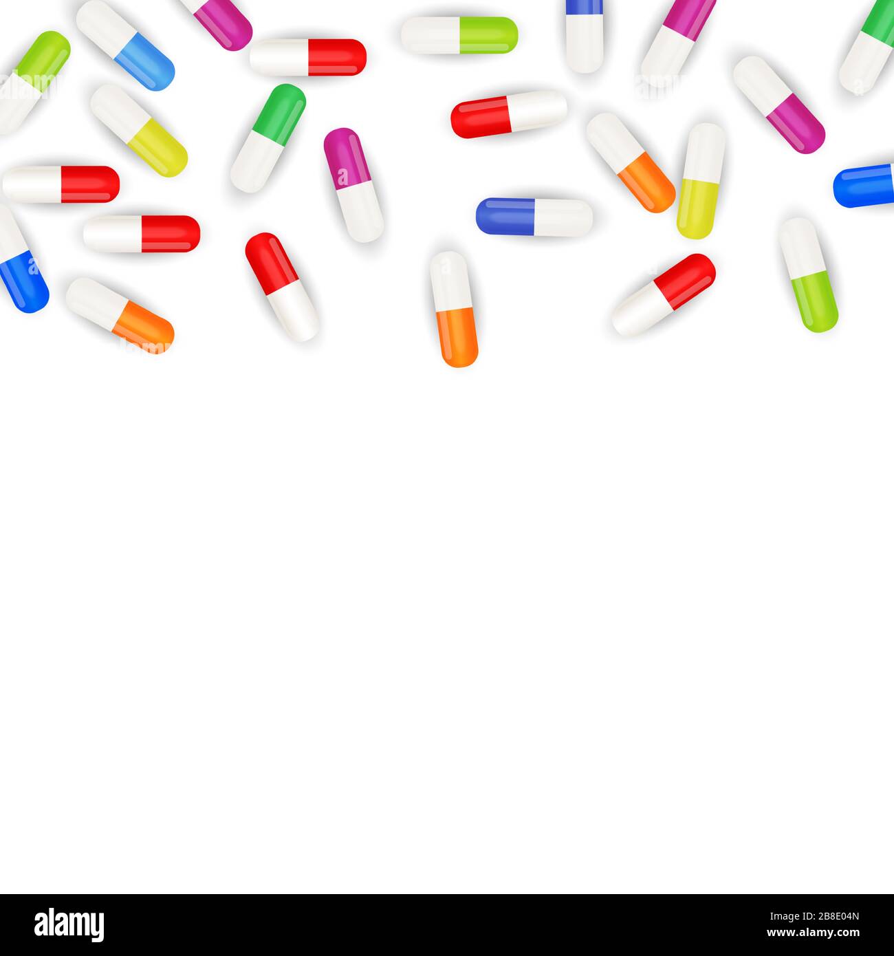 Health Medical Background with Pills. Vector Illustration EPS10 Stock ...