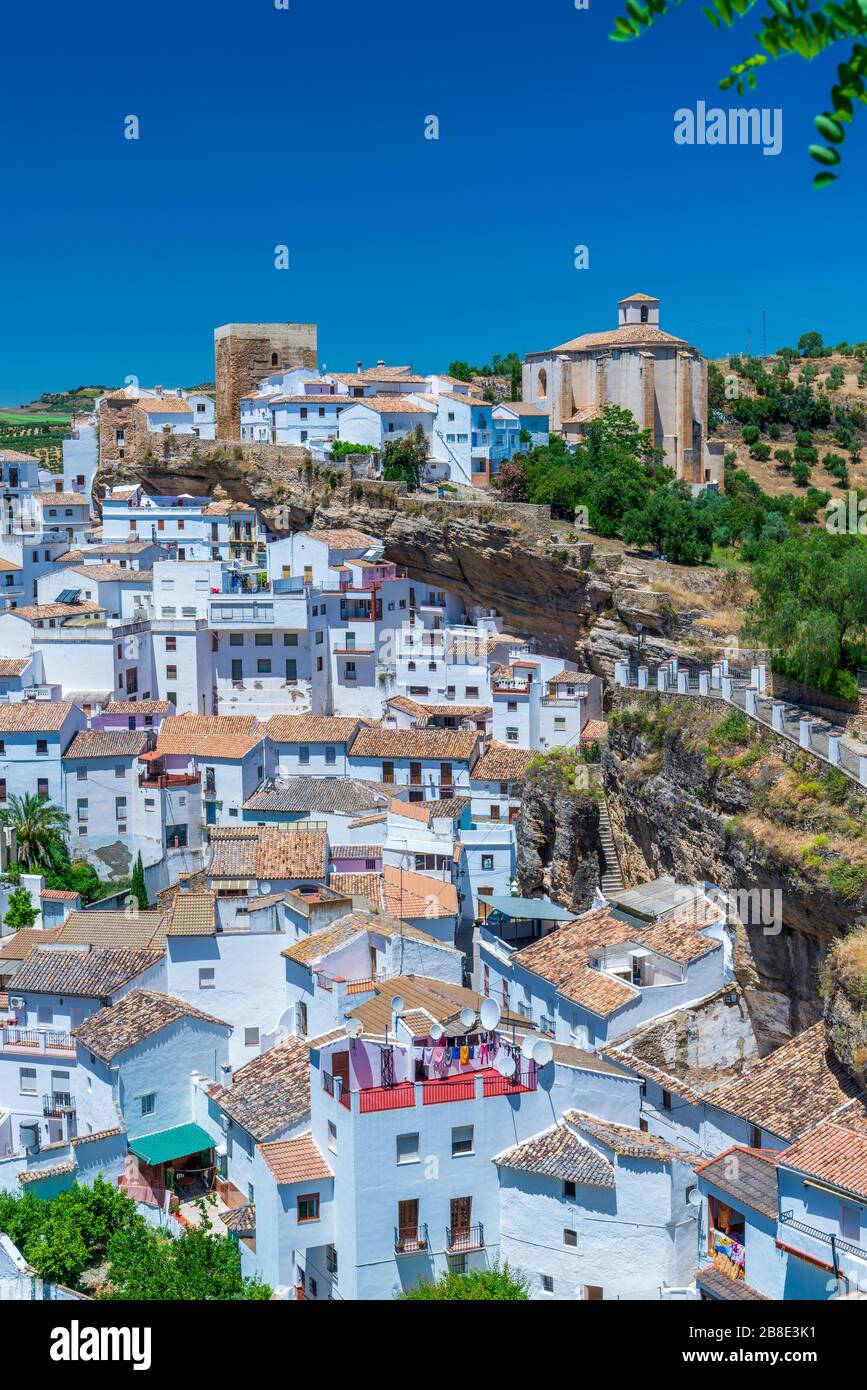 Setenil de las Bodegas, Andalucia, Spain, Europe Stock Photo - Alamy