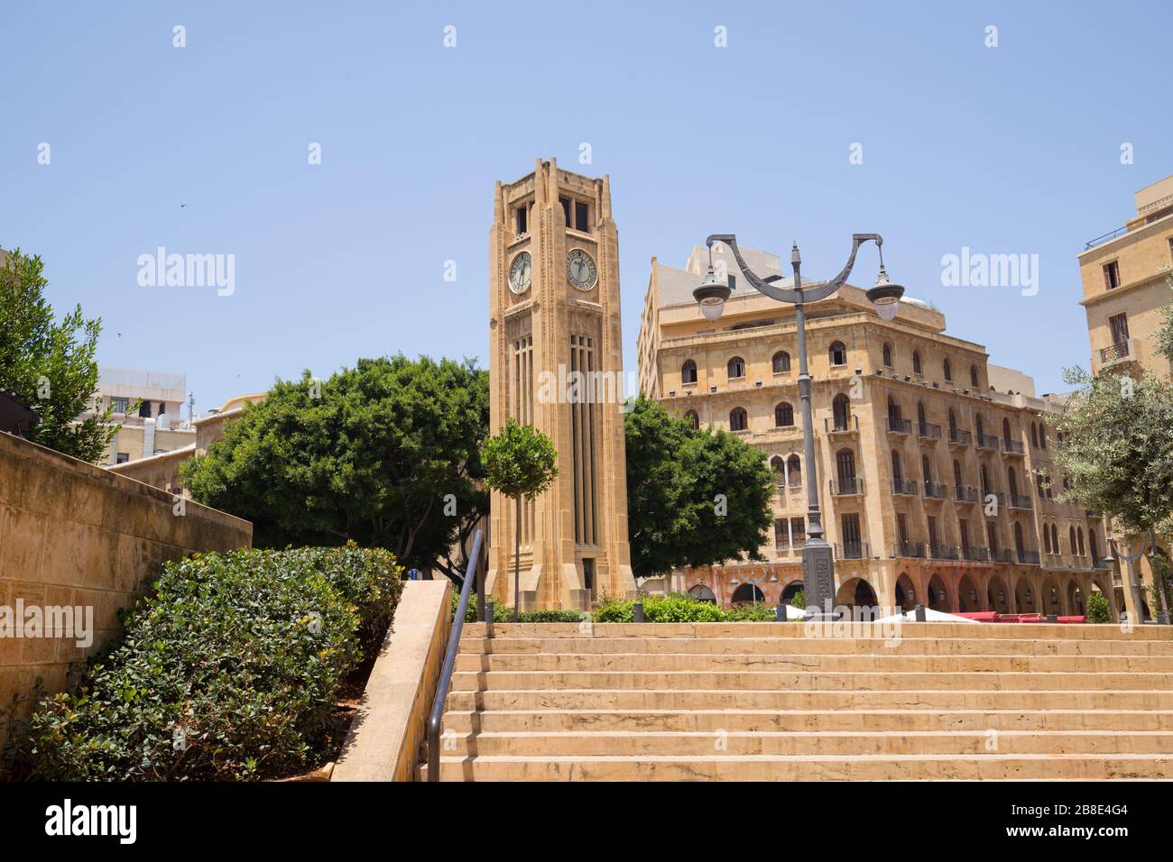 Beirut clock landmark hi-res stock photography and images - Alamy