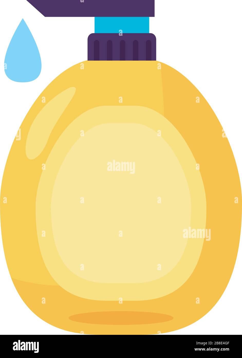 disinfectant plastic bottle product with push dispenser detaild style ...