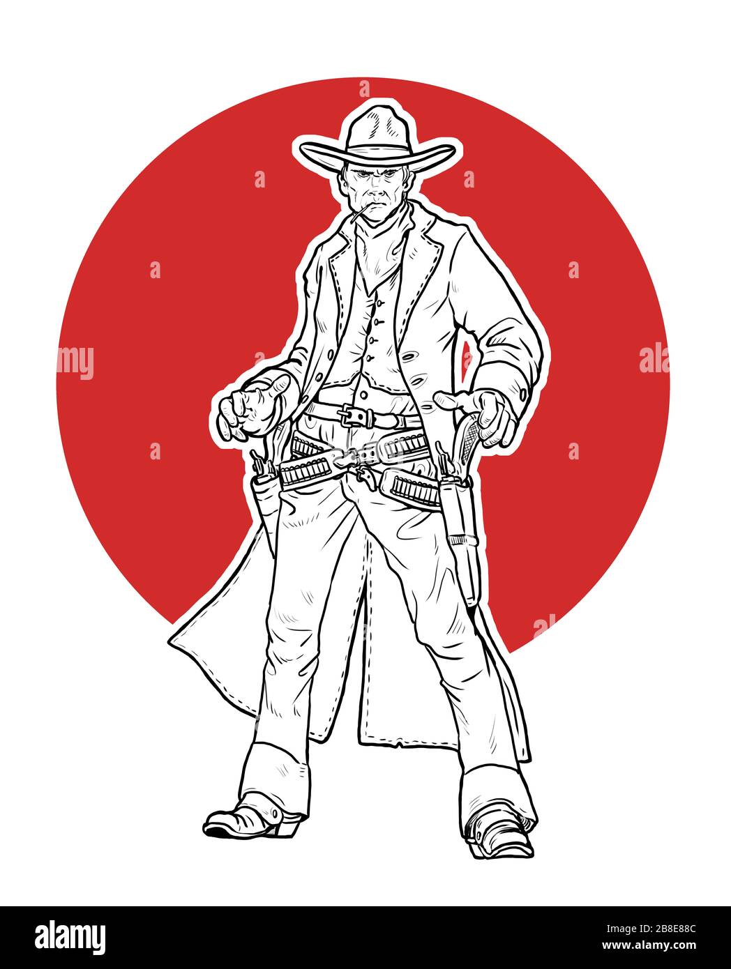 Western sheriff hi-res stock photography and images - Alamy