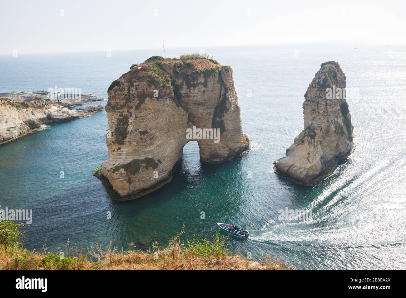 Raouche Rocks High Resolution Stock Photography and Images - Alamy