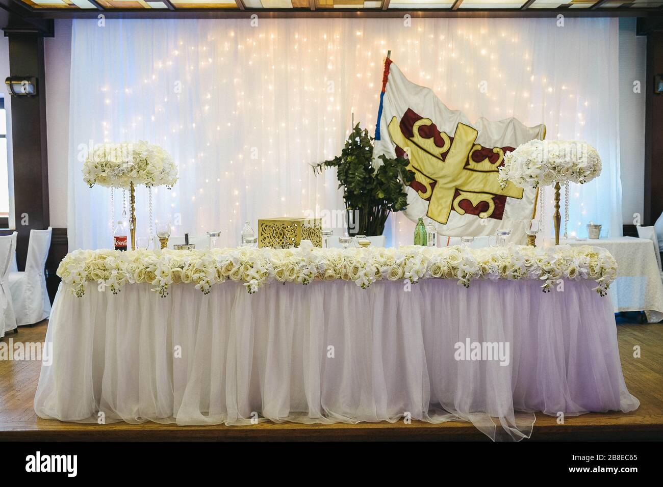 Beautiful decoration on tables hi-res stock photography and images - Alamy
