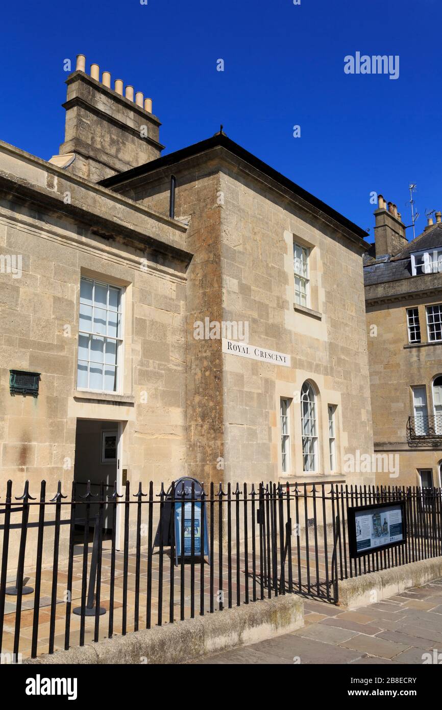 No 1 Royal Crescent Museum, City of Bath, Somerset, England, United ...